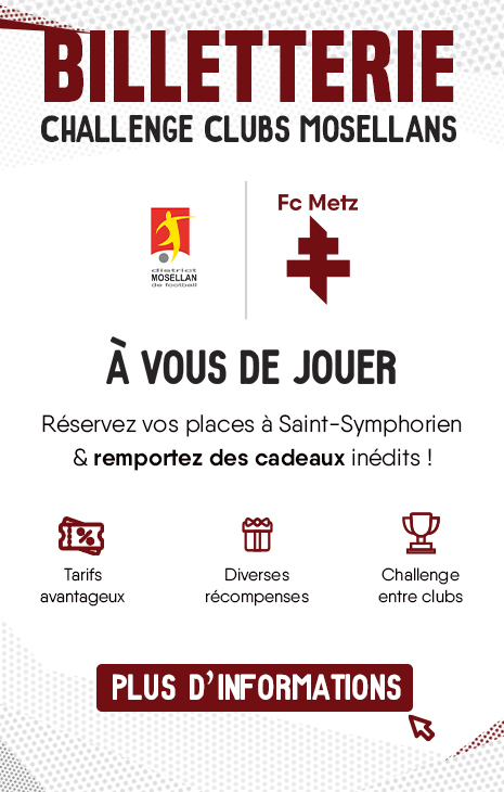 Billetterie Officielle | FC Metz