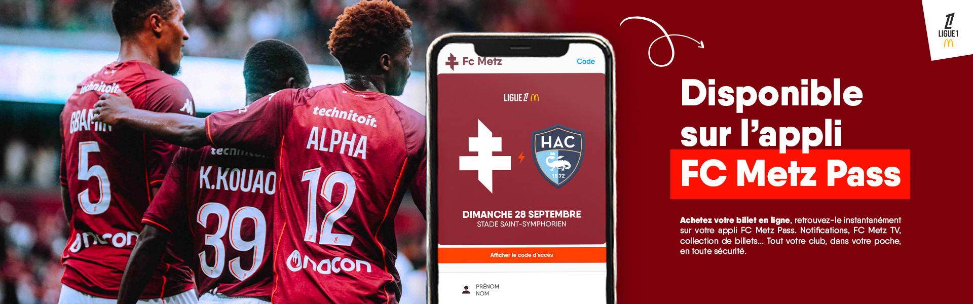 Billetterie Officielle | FC Metz
